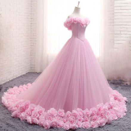 Pink Wedding Dresses Are For The Ultra Feminine Bride!